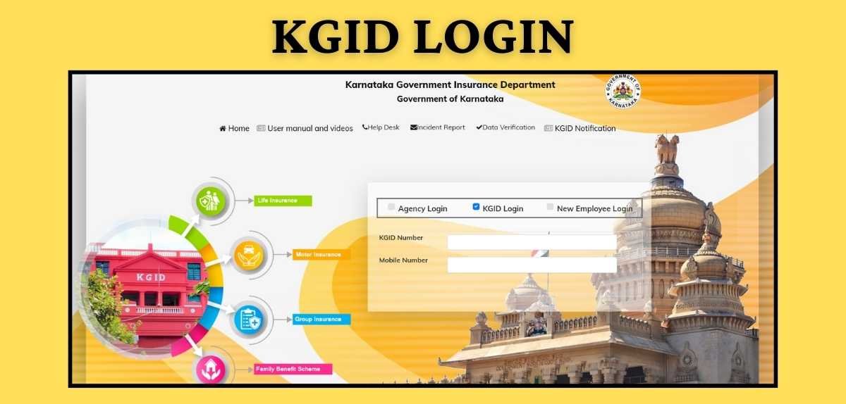 KGID Login: Karnataka Government Insurance Department